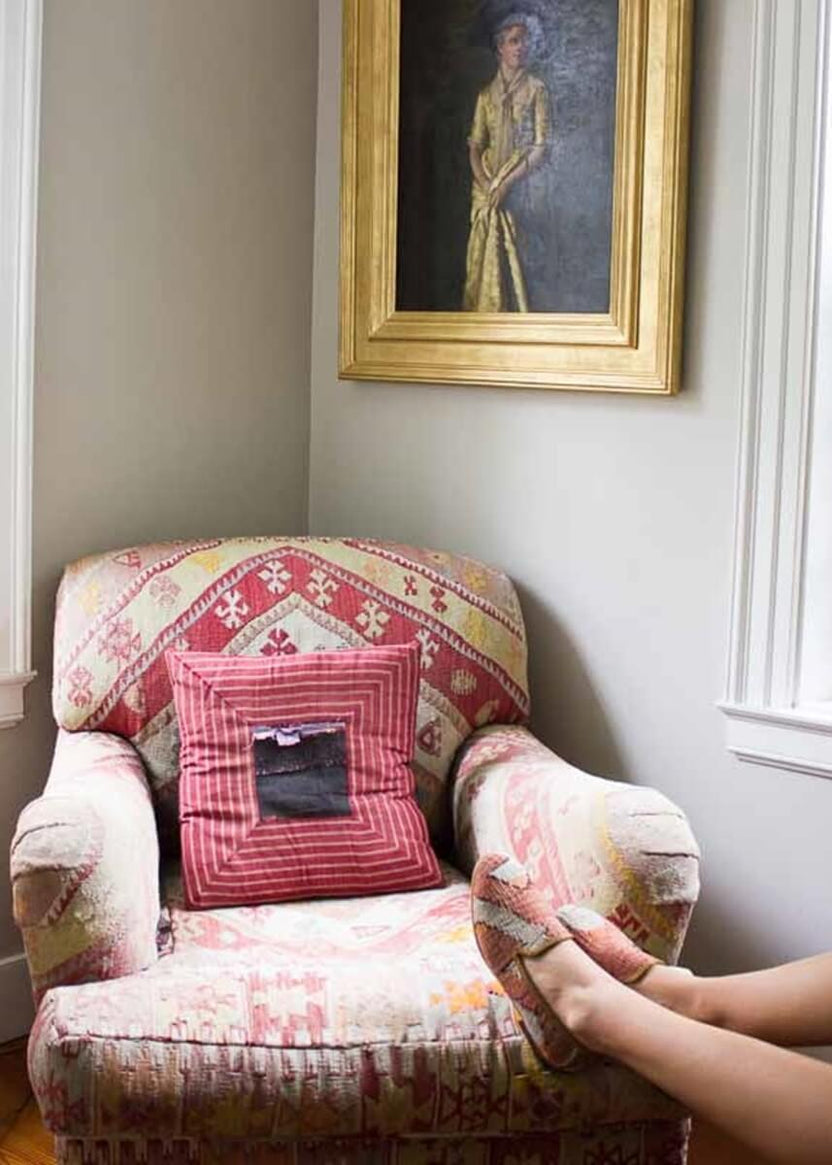 Women's Kilim Smoking Shoes - Size 9.5 | Artemis Design Co.